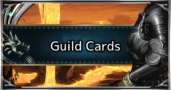MHW: ICEBORNE | How to Edit & Exchange Guild Cards - GameWith