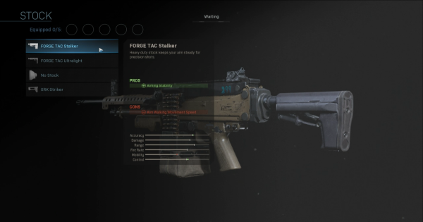 Warzone | FORGE TAC Stalker - Stock Stats | Call of Duty Modern Warfare ...