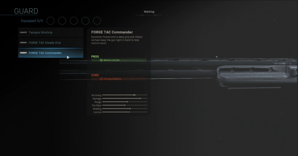 Warzone | FORGE TAC Commander - Guard Stats | Call of Duty Modern ...