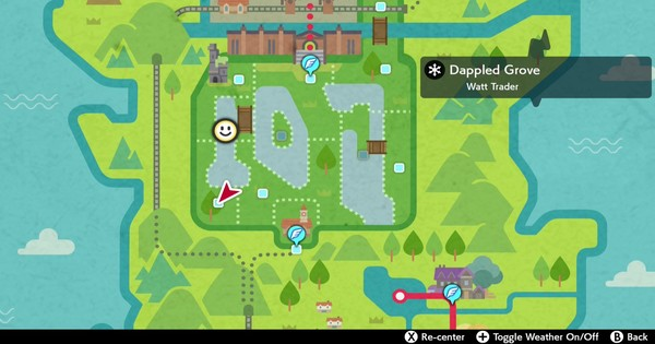 Pokemon Sword Shield | Dappled Grove (Wild Area) - Pokemon Location ...