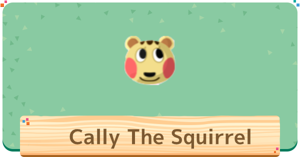 ACNH | Cally The Squirrel Villager - Basic Info & Personality | Animal ...