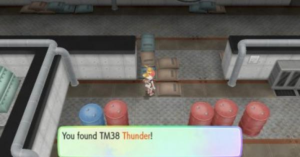 Pokemon Let's Go | Thunder (TM 38) : Move Stats, Pokemon & Where to Get ...