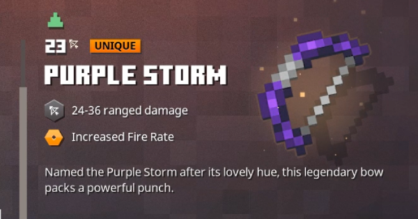 Minecraft Dungeons | Purple Storm - GameWith