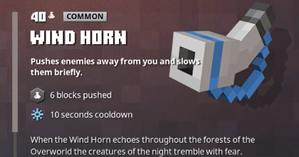 Wind Horn | Minecraft Dungeons - GameWith