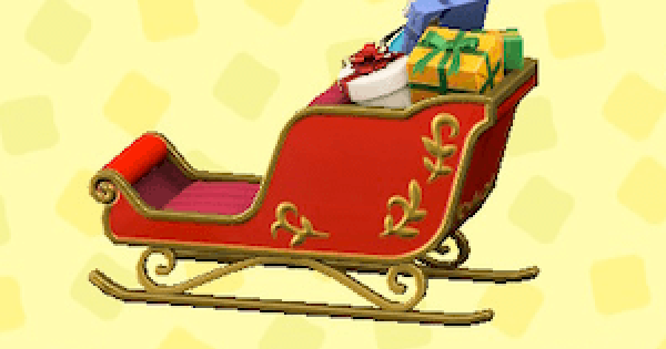 ACNH | Toy Day Sleigh - How To Get DIY Recipe & Required Materials | Animal Crossing - GameWith