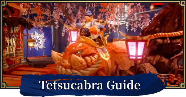 MH Rise | Tetsucabra - Weakness & How To Beat | MONSTER HUNTER RISE ...