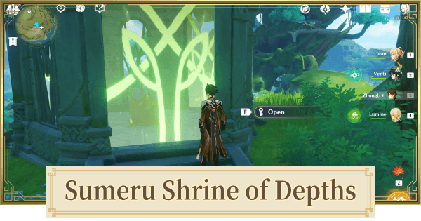 Sumeru Shrine of Depths | All Shrine Keys & Map Locations | Genshin ...