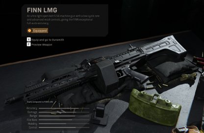 Warzone | FiNN LMG - Best Loadout & Attachments | Call of Duty Modern Warfare - GameWith