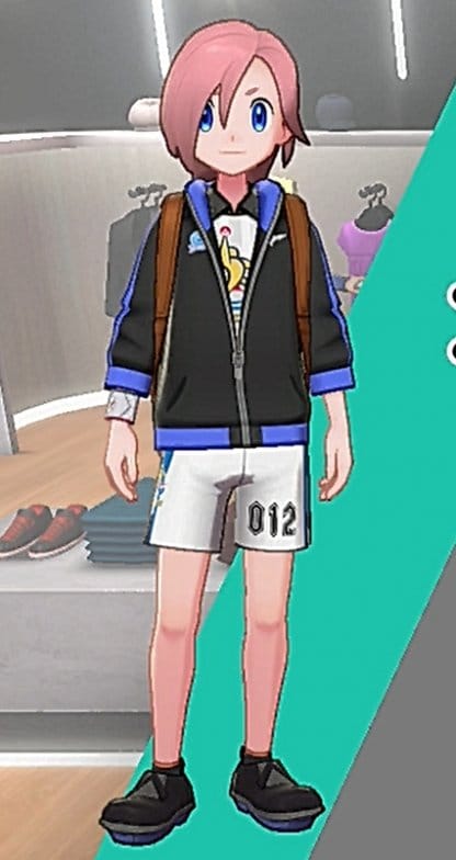 Pokemon Sword and Shield | All Clothes & Hairstyles | Crown Tundra ...