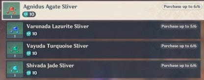 Anemo Sigils - Farm Location, & Vendor Shop Uses | Genshin Impact ...