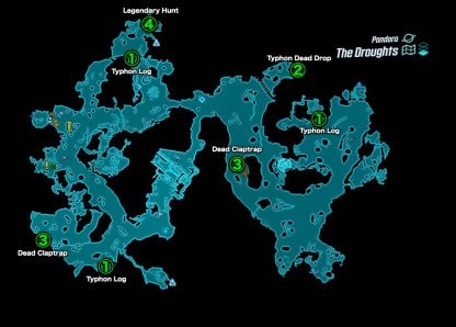 【Borderlands 3】Pandora - Maps, Zones & Challenges【BL3】 - GameWith