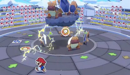 Paper Mario | Sumo Bros Boss Guide - How To Beat | Origami King - GameWith