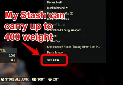 Fallout 76 | My Stash Locations - List & Guide - GameWith