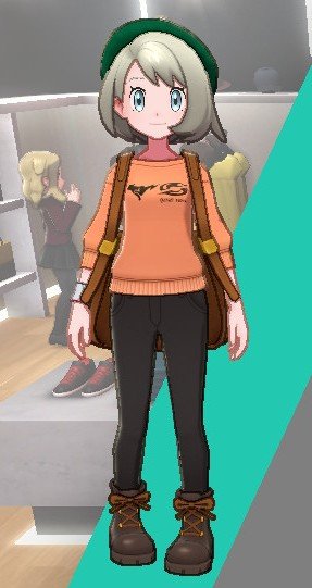 Pokemon Sword and Shield | All Clothes & Hairstyles | Crown Tundra ...