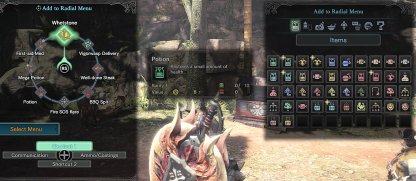 MHW: ICEBORNE | Recommended Radial Menu Setup - Item Bar & Shortcuts ...