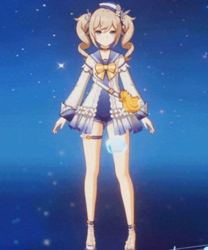 Summertime Sparkle (Barbara Summer Skin) - Looks & How To Get | Genshin Impact - GameWith