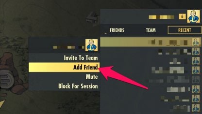 Fallout 76 | How to Add Friends & Join Teams - GameWith