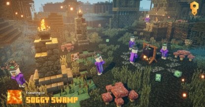 Corrupted Cauldron - Boss Guide & How To Beat | Minecraft Dungeons ...