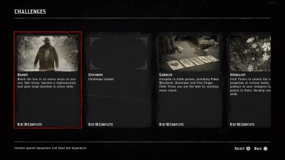 RDR2 | All Challenges & Collectibles List | Red Dead Redemption 2 ...