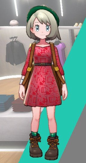 Pokemon Sword and Shield | All Clothes & Hairstyles | Crown Tundra ...