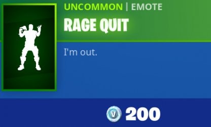 Fortnite | Rage Quit Emote - How To Get - GameWith