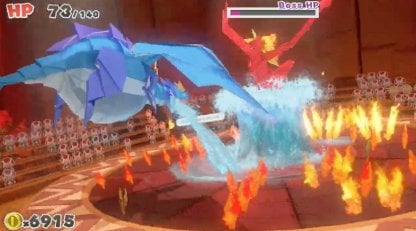 Paper Mario | Fire Vellumental Boss Guide - How To Beat | Origami King ...