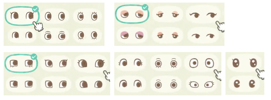 Animal Crossing: New Horizons | Character Creation Guide & Face List | ACNH