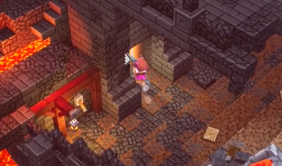 Fiery Forge - Secret Rune Location & Walkthrough | Minecraft Dungeons ...