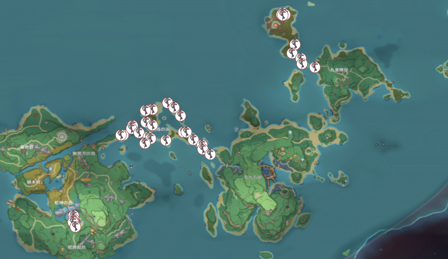 Inazuma Local Specialties Farming Locations | Genshin Impact - GameWith