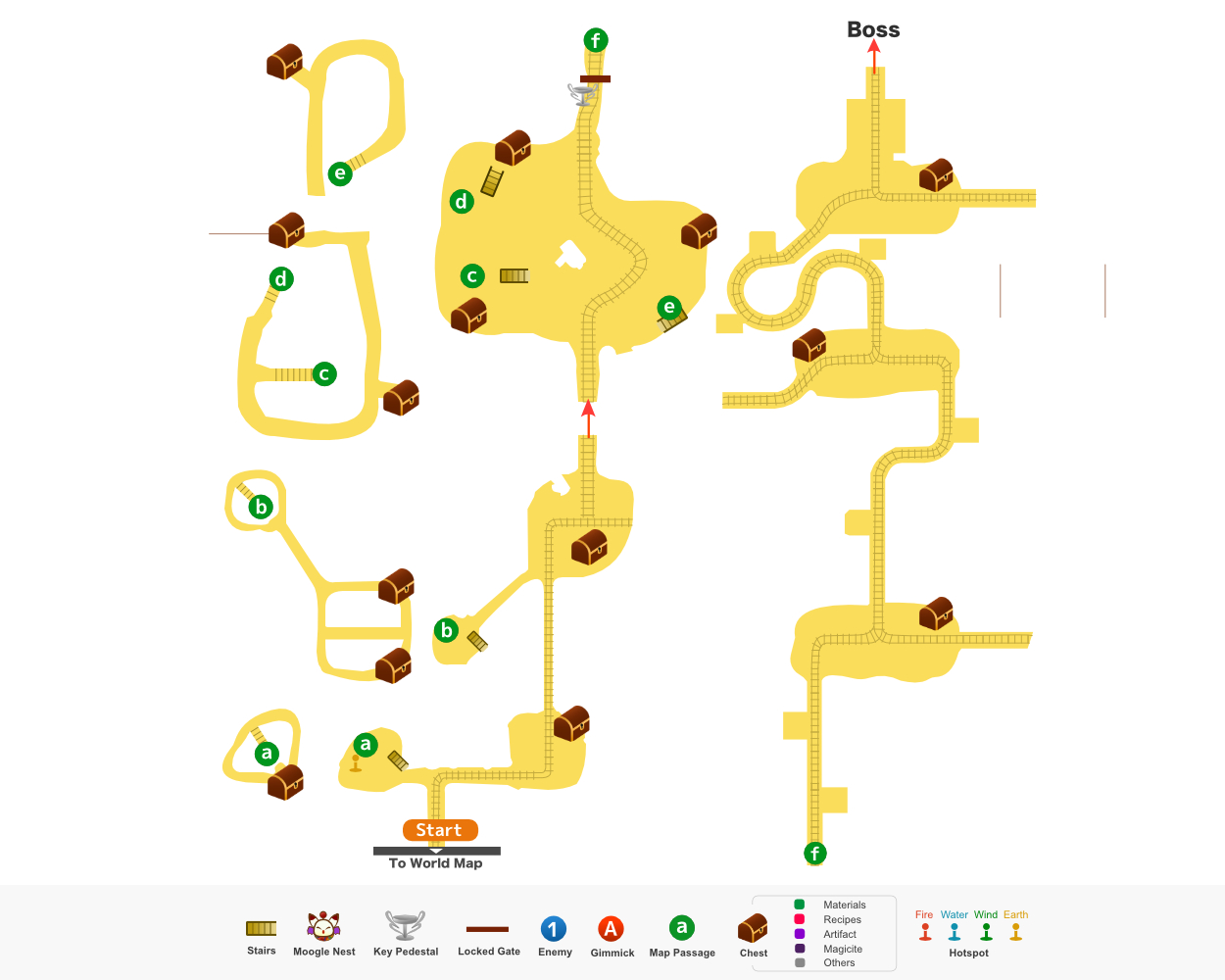 Miasma Pit Map Walkthrough & Obtainable Items | FFCC (Final Fantasy ...